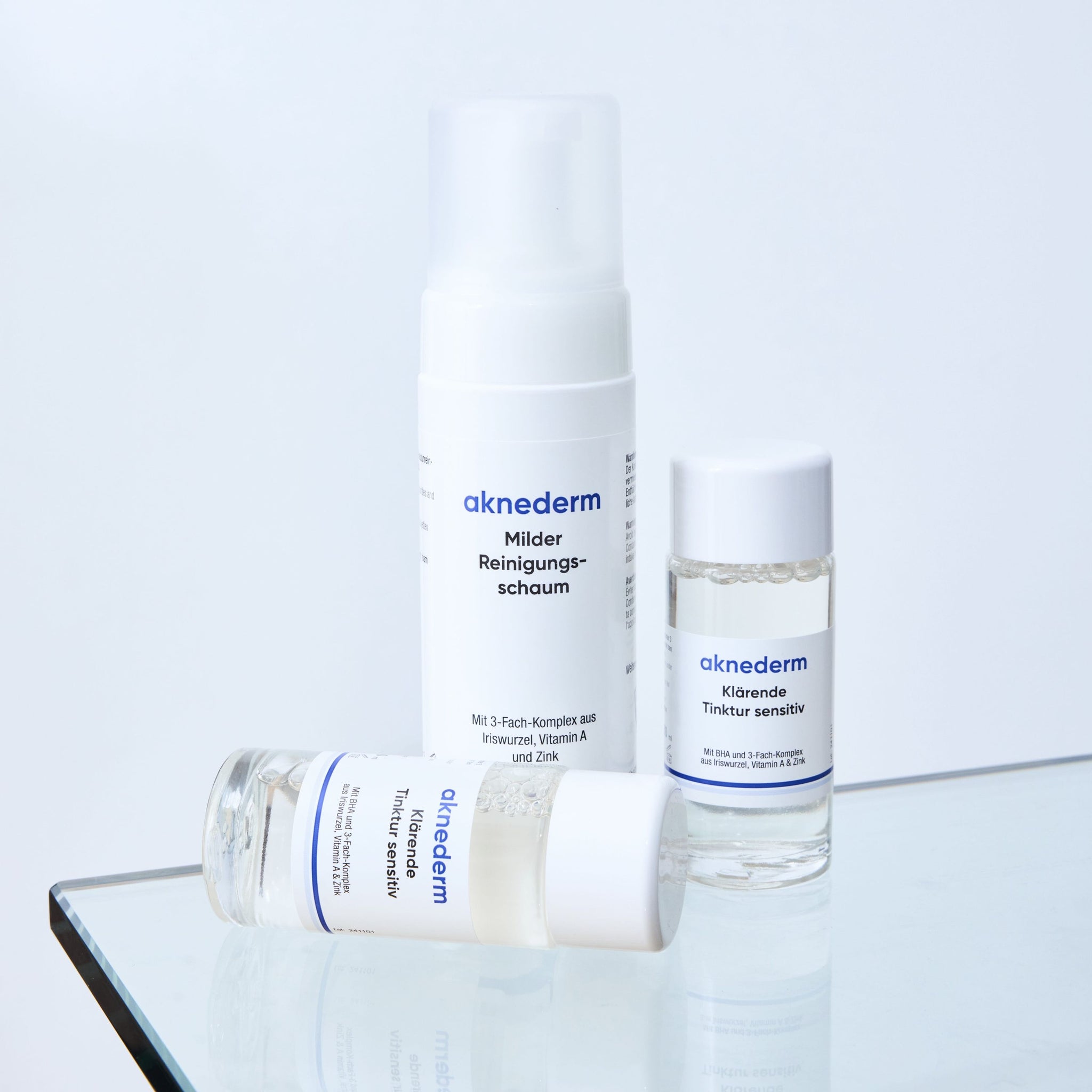 aknederm classic - Reinigungs-Bundle (L) sensitiv